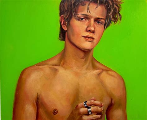 Egbert Modderman Sdraiata Pittura Contemporanea Del 21° Secolo Di