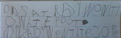 Independent Writing Week Of Formal Education For My Year Olds Writing On Lines Is