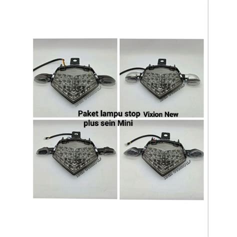 Jual Lampu Stop LED Running Vixion New Advance NVA Lighting NVL PNP Plus Sein Shopee Indonesia
