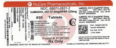 These Highlights Do Not Include All The Information Needed To Use Tramadol Hydrochloride And