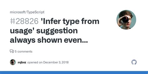 Infer Type From Usage Suggestion Always Shown Even When No Quick Fix Is Available · Issue
