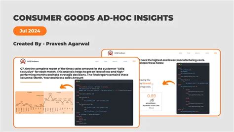 Portfolio Pravesh Agarwal Codebasics