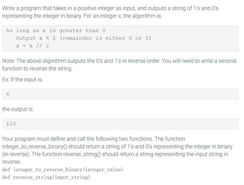 Solved Write A Program That Takes In A Positive Integer A