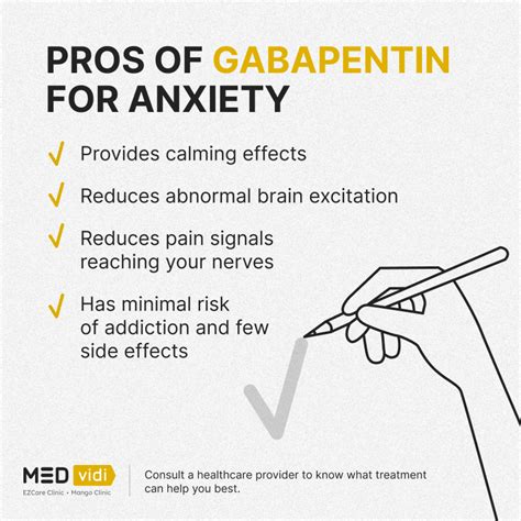 Gabapentin Neurontin For Anxiety Dosage Benefits And Side Effects Medvidi