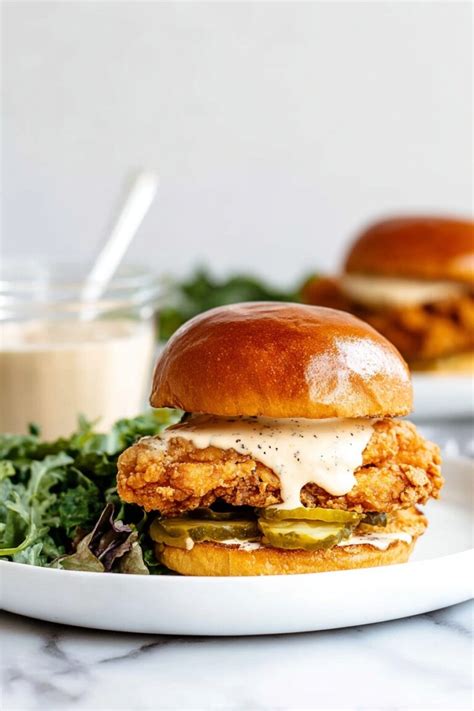 Crispy Fried Chicken Sandwich Recipe Crunchy And Juicy Delight