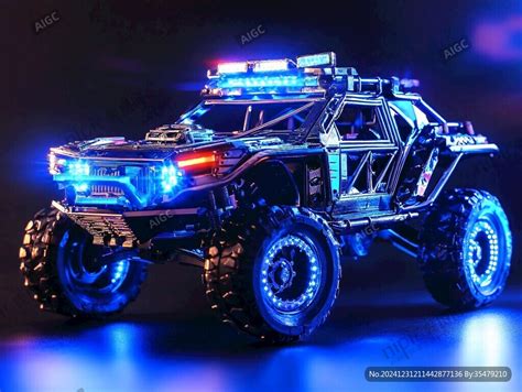Ai创作图全金属拼装模型 越野车模型 遥控车模 全地形遥控车 仿真车模 越野四驱车 超跑玩具 全地形四驱车 钢铁材质车模 山顶冲锋车 排爆车 玩具车模 四驱越野车 遥控搜寻车 进口勇士