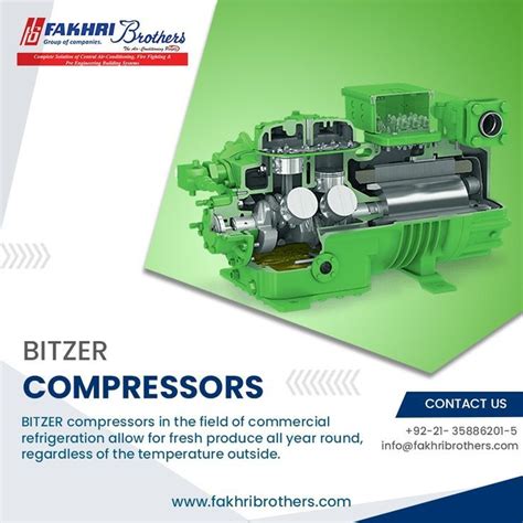 Bitzer Compressors For Commercial Refrigeration