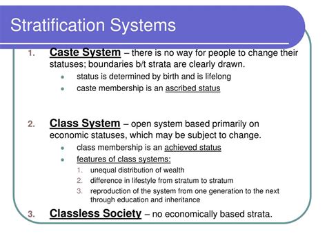 Ppt Social Stratification Soc110 Introduction To Sociology Sarah