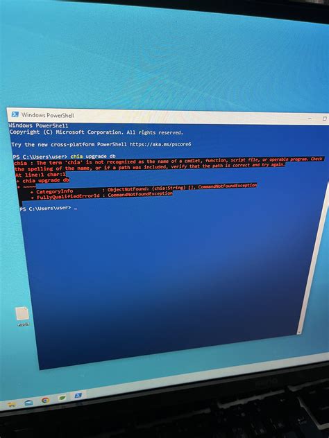How Do I Update Chia Database Im Running The GUI In Windows V Windows Power Shell Tells