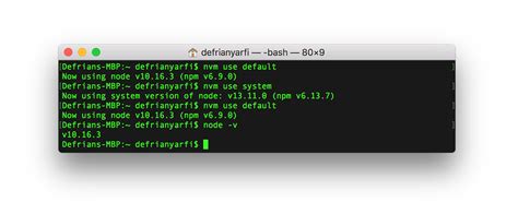 Setting Default Node Version With Nvm A Step By Step Guide