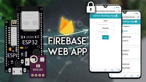 Esp32esp8266 Application Web Firebase Pour Afficher Les Lectures Des