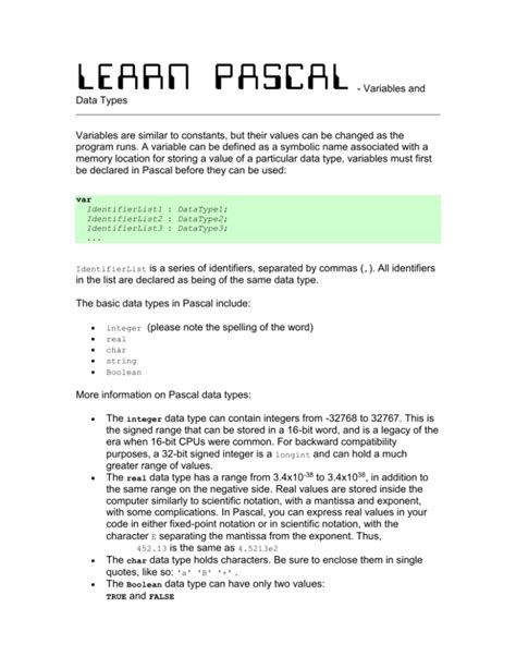 p7 variables and dat