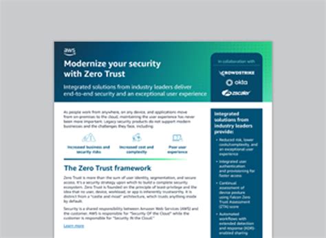 Modernize Your Security With Zero Trust Alltech Insights
