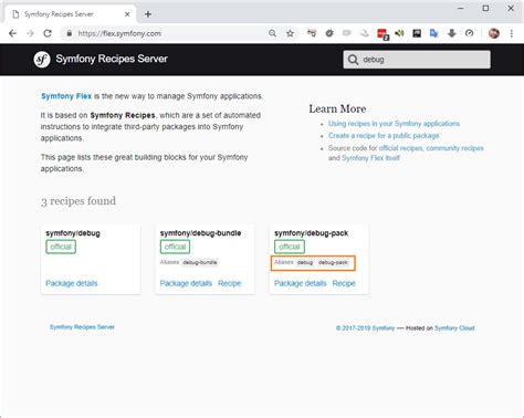 Debug And Packs Nufaza Docs