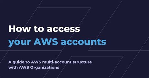 Aws Multi Account Structure With Aws Organization