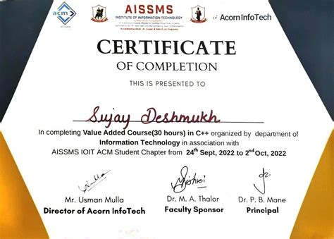 sujay deshmukh on linkedin c acm coding