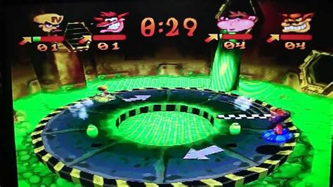 Crash Bash Gameplay Crash Vs Cortex Hd Youtube
