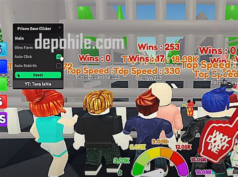 Roblox Prison Race Clicker Script Farm Win Hilesi İndir 2023