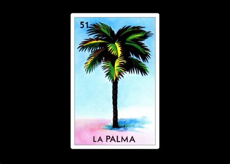 Loteria Mexicana La Palma Loteria Mexicana Design La Palma T Regalo La Palma Greeting