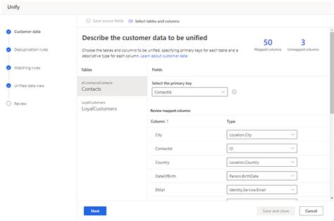 Update Customer Account Or Contact Unification Settings Dynamics 365 Customer Insights