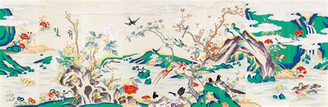 대한민국민화공모대전 한선희 화조도