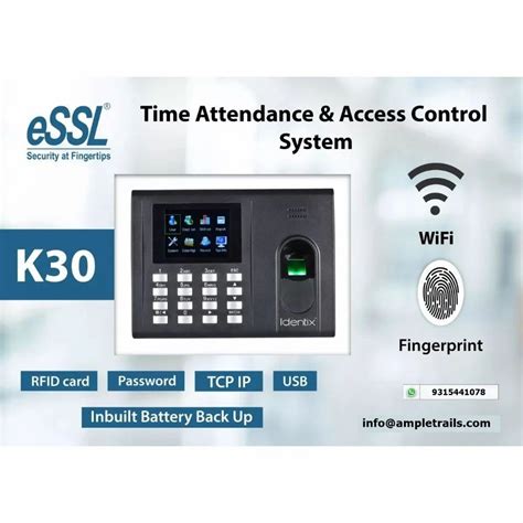 Fingerprint Recognition Essl K90 Pro Biometric Time Attendance Machine At Rs 7500 In Mahesana
