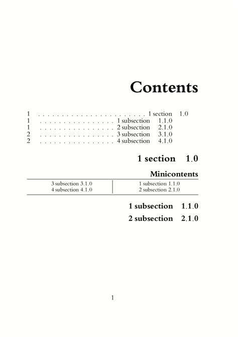 table of contents using titlesec titletoc and titleps together affects the command
