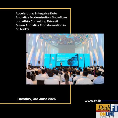 Ft Sri Lanka Accelerating Enterprise Data Analytics Facebook