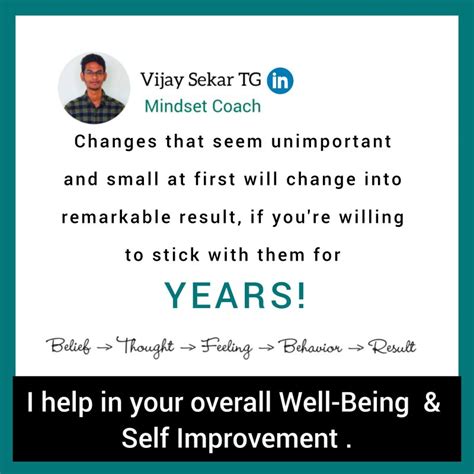 Vijay Sekar T G On Linkedin Trysomethingnew Careeradvice Stepoutofyourcomfortzone Motivation