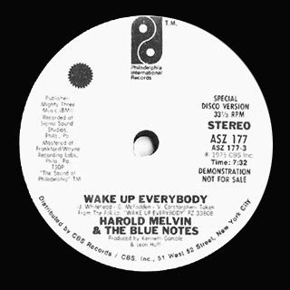 Harold Melvin And The Blue Notes Wake Up Everybody 1975 Vinyl Discogs