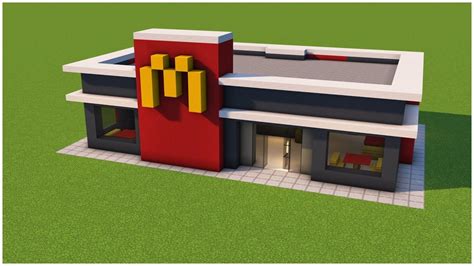 Cómo Construir Un Mcdonalds En Minecraft Tutorial Paso A Paso