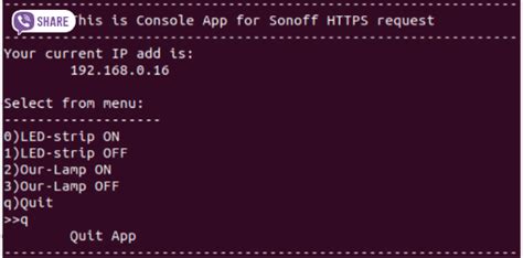 GitHub SrdjanStankovic Sonoff Switch Control Console Menu Application For Actuating Sonoff