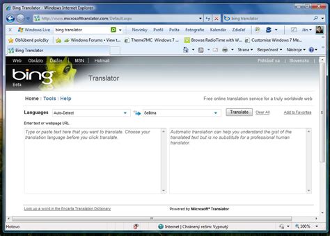 Microsoft Má Bing Translate Preklad Textu Alebo Webstránok It Development And Support Services