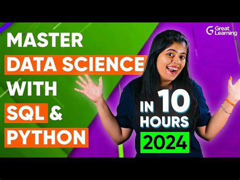 Free Video Data Science Full Course With Sql And Python For Beginners From Great Learning