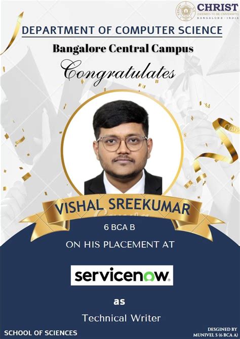 Christuniversity Bca Campusplacement Servicenow Technicalwriter… Christ University