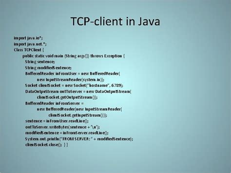 Socket Programming With UDP And TCP Socket Programming