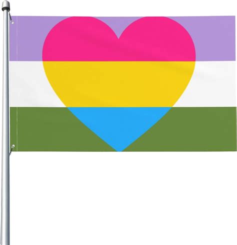 Pansexual Nonbinary Genderqueer Enby Non Binary Pride Flag Welcome Party Outdoor Outside