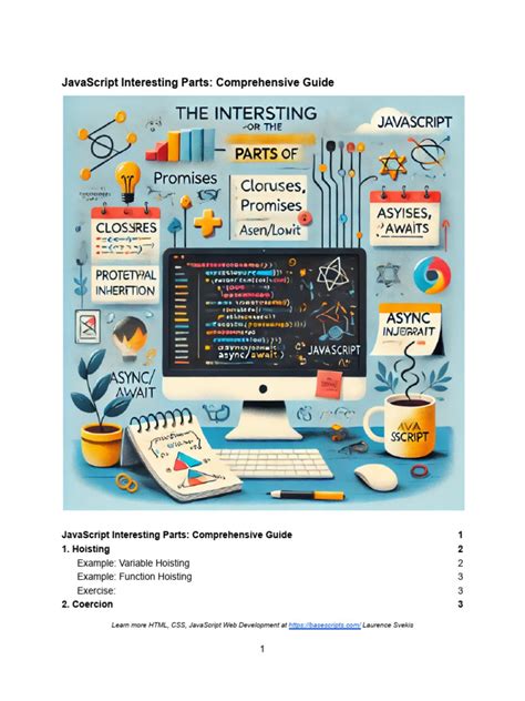 Javascript Interesting Parts Comprehensive Guide Pdf Java Script Scope Computer Science
