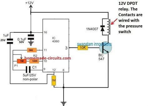 Pressure Sensor Simple Circuit Diagram