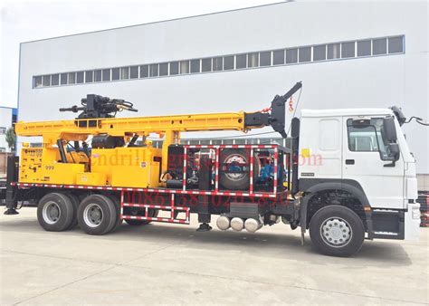 Rotary Mobile Borehole Drilling Machine Truck Mounted Water Well