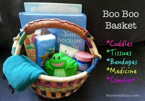 How To Make Your Own Boo Boo Basket Moments A Day Basket Parenting