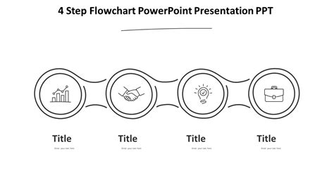 4 Step Flowchart Powerpoint Presentation Ppt Pptuniverse