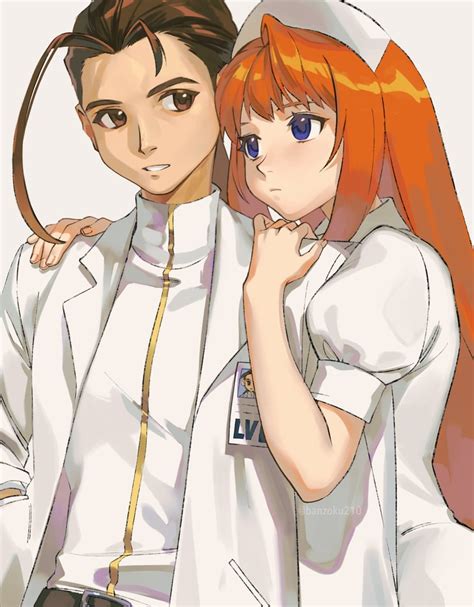 Elhaym Van Houten And Fei Fong Wong Xenogears Drawn By Asagi