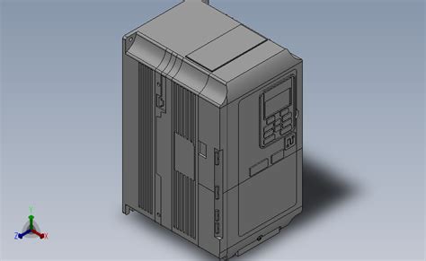CIMR HB4A封闭壁挂型变频器 0003 SOLIDWORKS 2010 模型图纸下载 懒石网