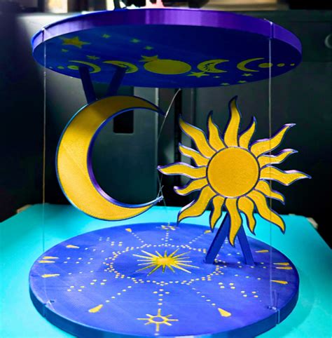 Tensegrity Floating Table By Wachtels Whatnots Makerworld