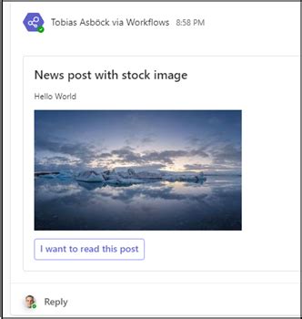 Image Of An Adaptive Card Is Not Visible In The New Teams Topedia Blog