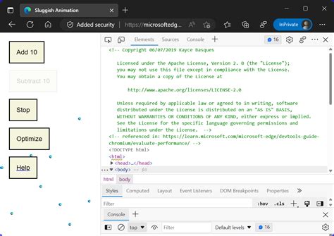 emulate mobile devices in microsoft edge devtools