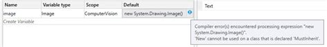 ocr activity in cv screen scope activity giving variable ambiguous