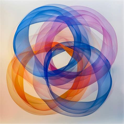 Abstract Infinite Loop Symbol Template Icon Eps10 Premium Ai Generated Image