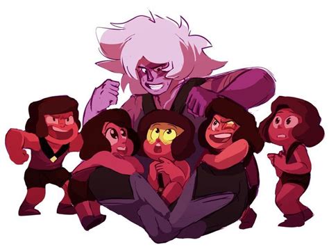 Jasper And The Ruby Squad Steven Universe Gem Steven Universe Steven Universe Fanart